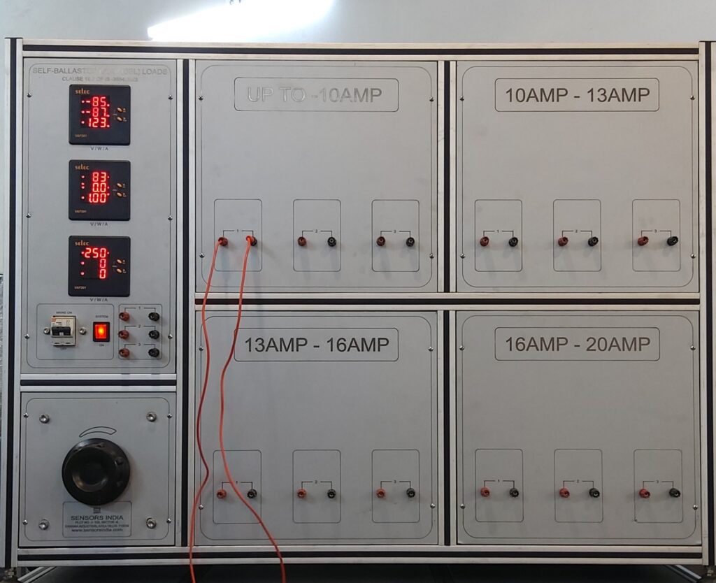 Switch Intended for Self Ballasted Lamp (Load) - SENSORS INDIA